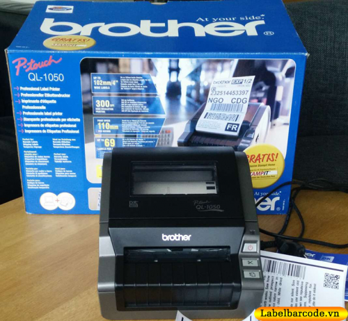 Máy In Nhãn Brother QL-1050 - Label Barcode | In Tem Nhãn Decal Cuộn Và ...